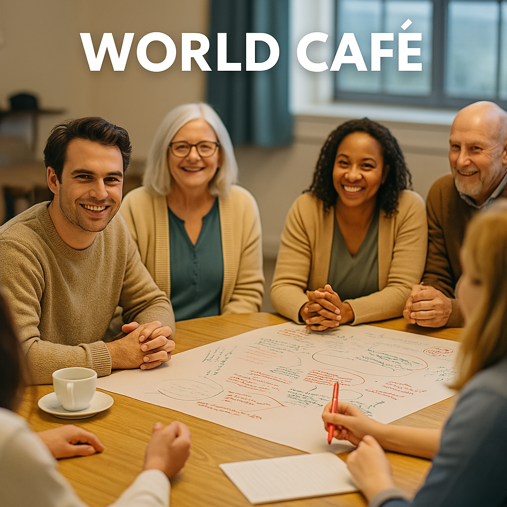 World Café - A Collaborative Dialogue Method for Inclusive Sessions